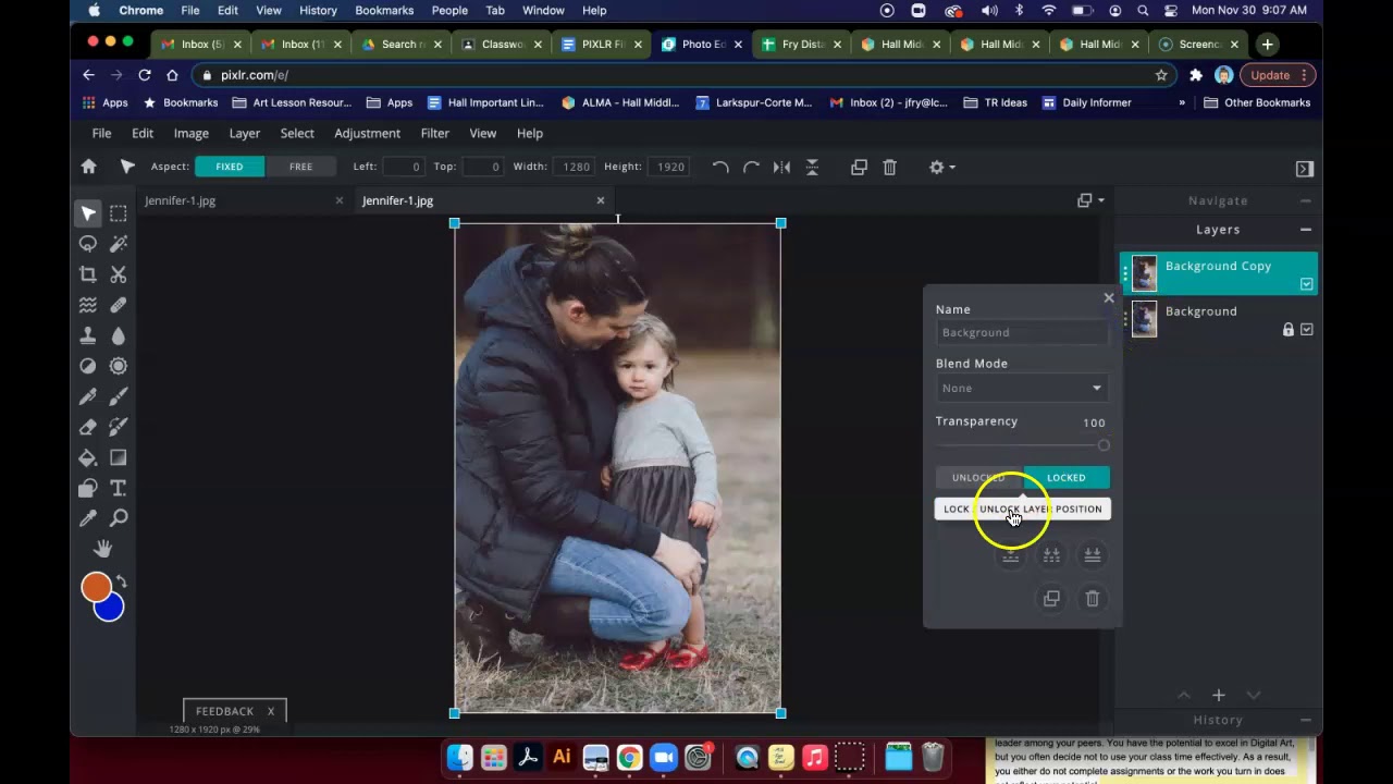PIXLR Filters - Duplicate Layer - YouTube
