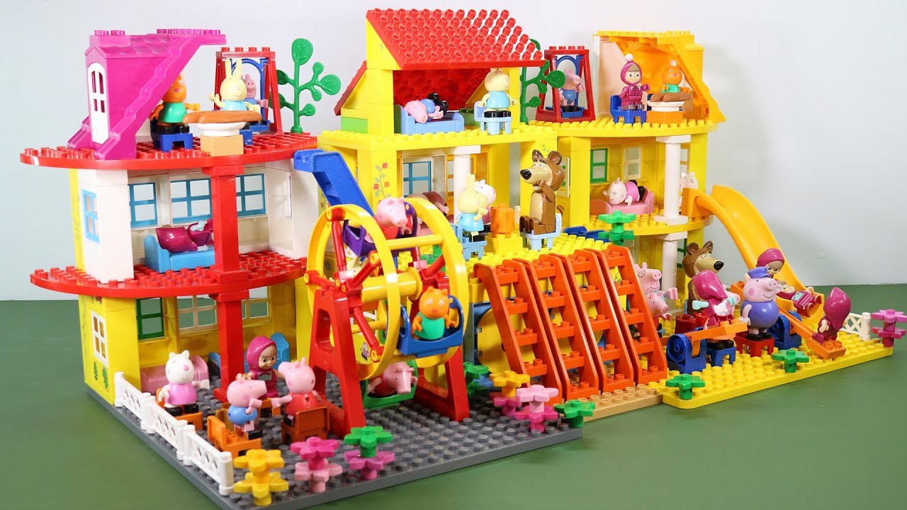 Lego House With Water Slide #8 - YouTube