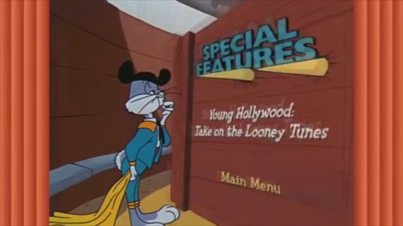 Looney tunes movie collection all menu transitions - YouTube