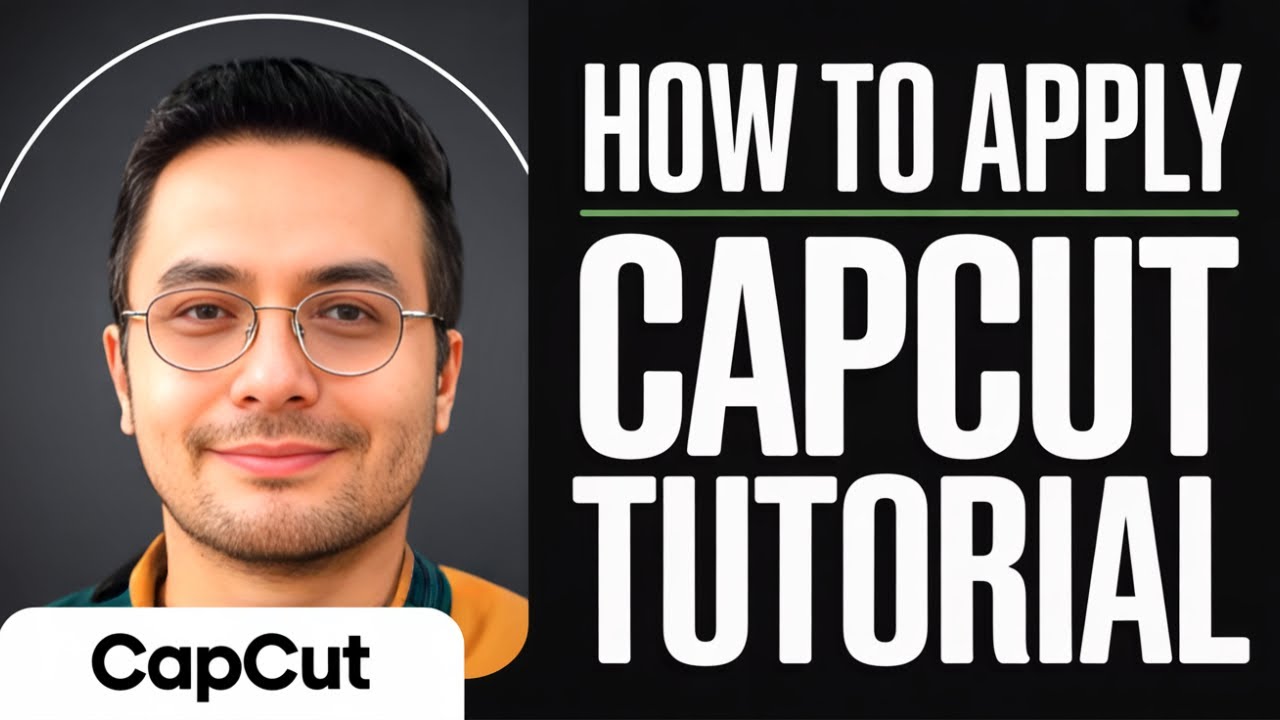 How To Apply To CapCut Creator Program - 2025 | Tutorial CapCut - YouTube