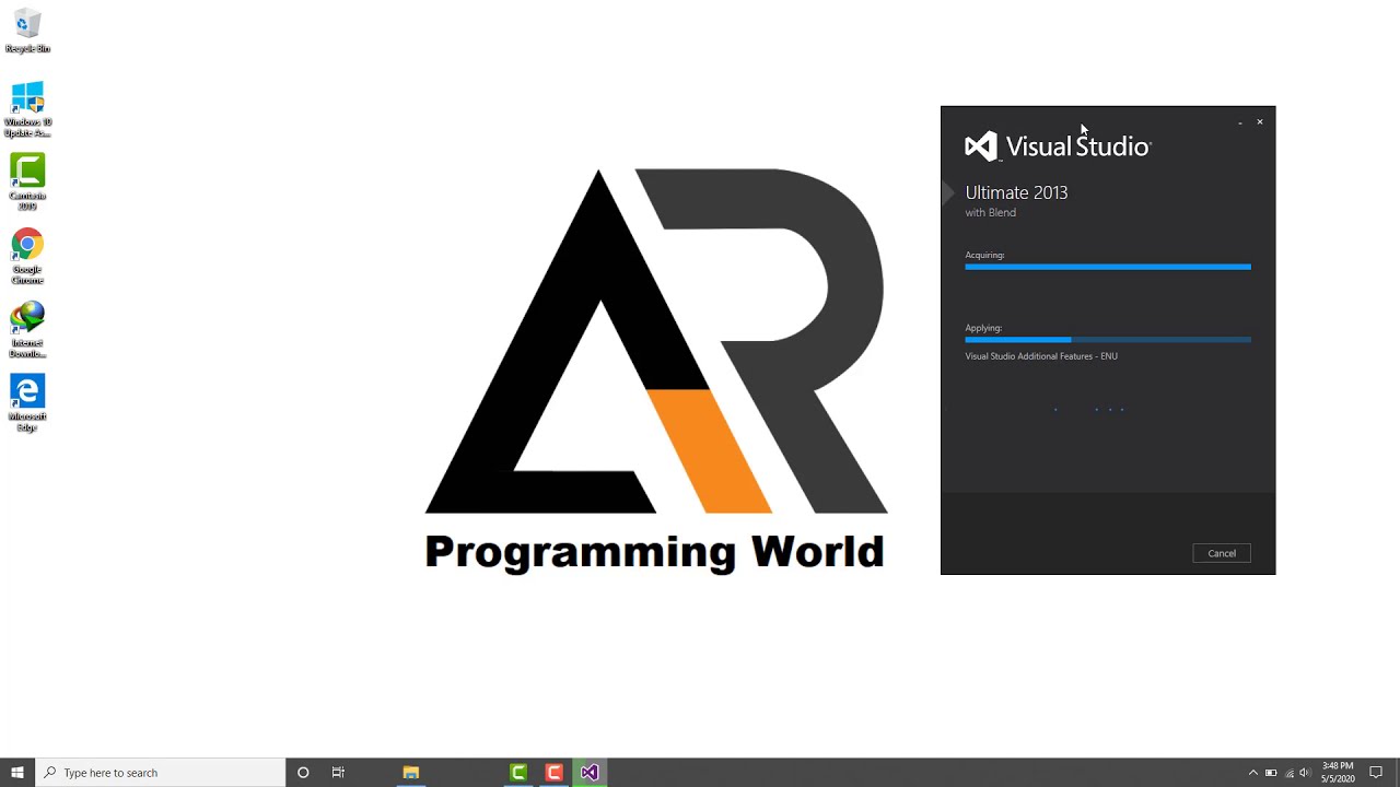How To Install Visual Studio 2013 Ultimate - YouTube