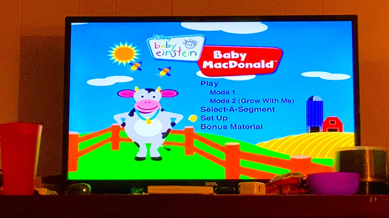 710 Subscribers Special: Baby MacDonald 2009 DVD 📀 Menu - YouTube