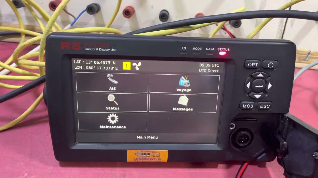 SAAB R5 AIS Software Update - YouTube