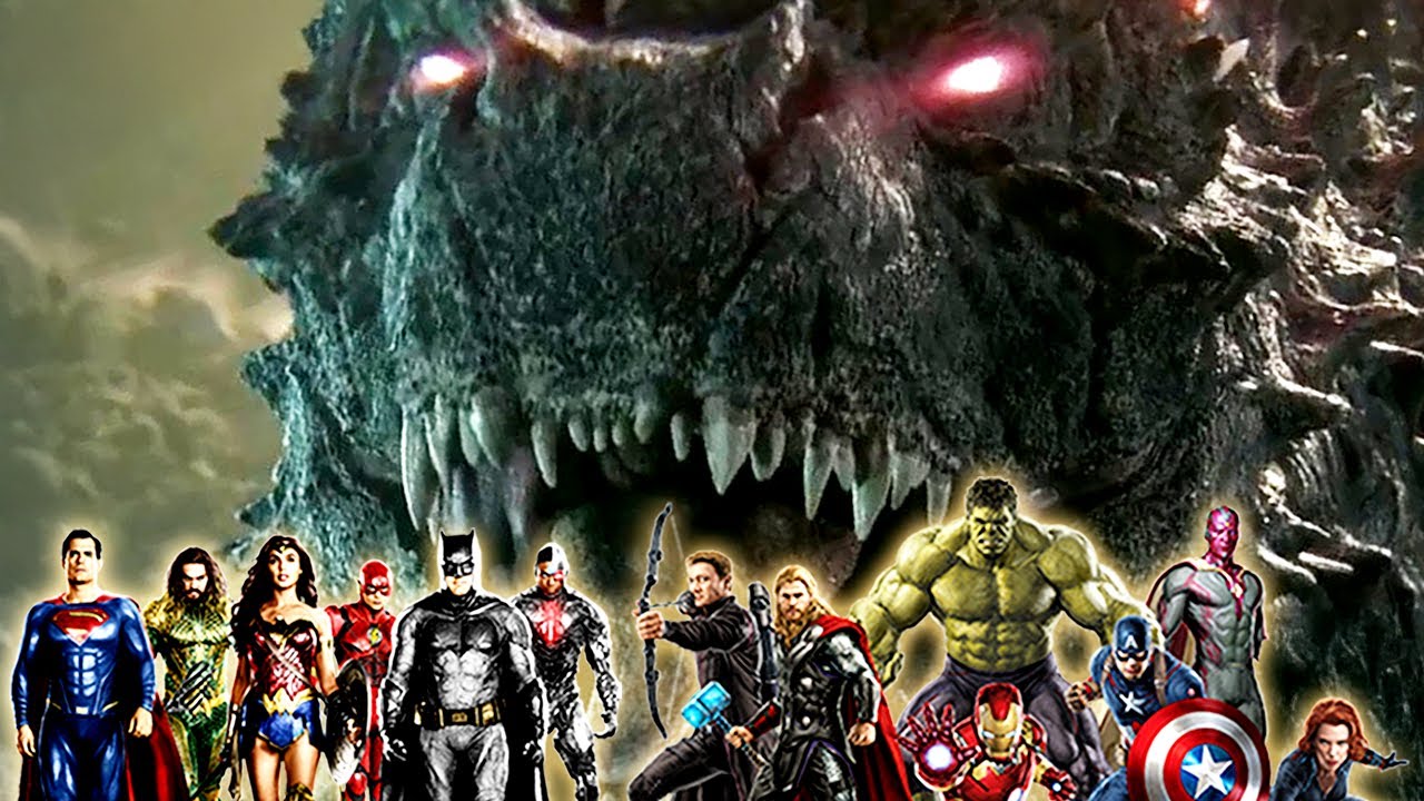 Godzilla vs. DC, Marvel, and Your Mom! - YouTube