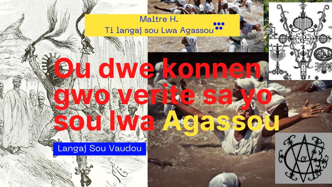 Maitre H. / Lwa ki rele Agassou sa a se yon gwo bout tonton lwa - YouTube
