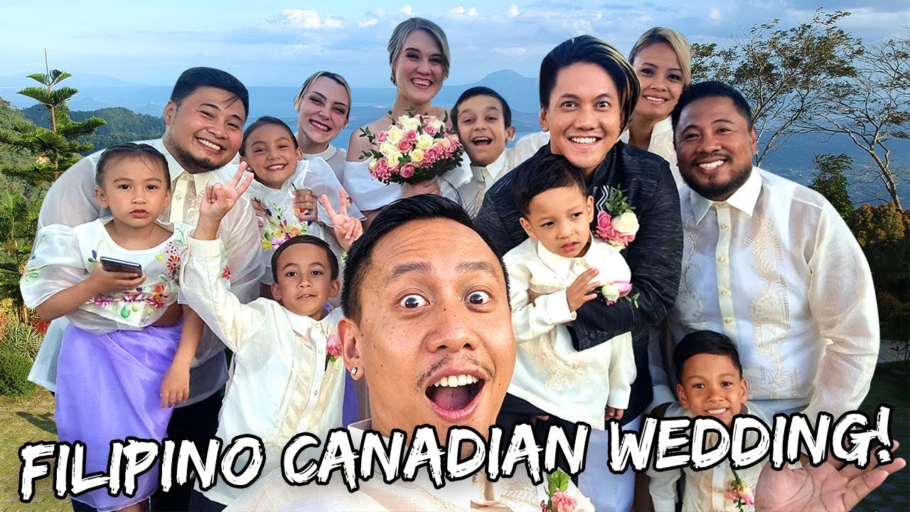 My Filipino Canadian Brother's Wedding in Tagaytay, Philippines | Vlog ...