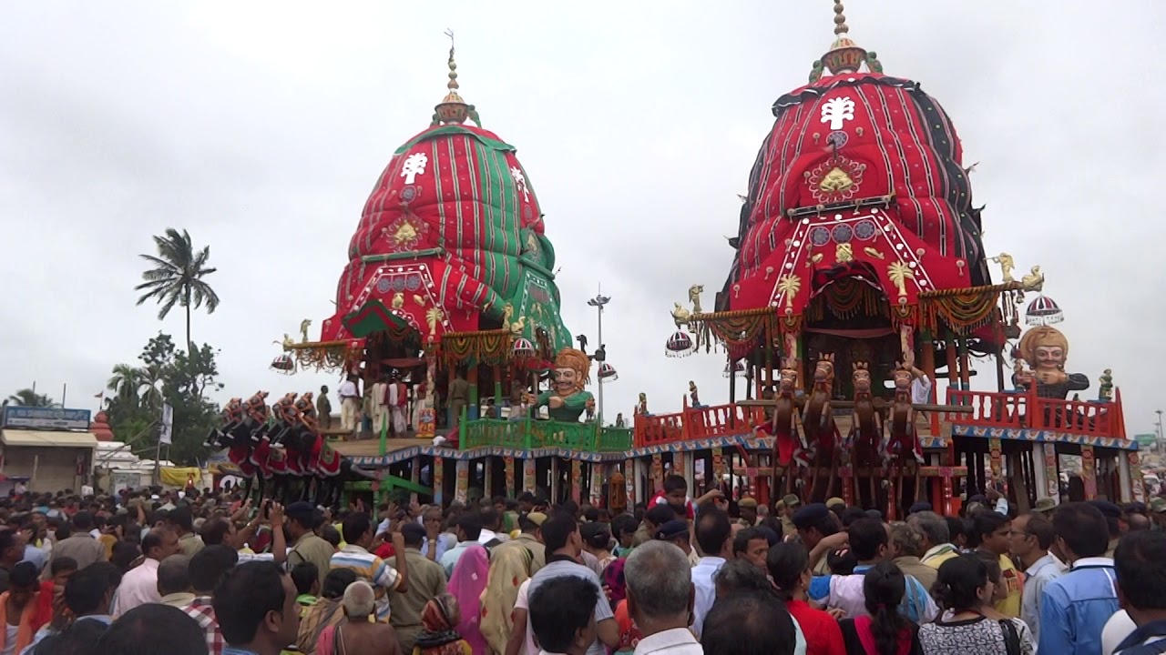 Puri Ratha Near Mausi Maa Mandira - YouTube