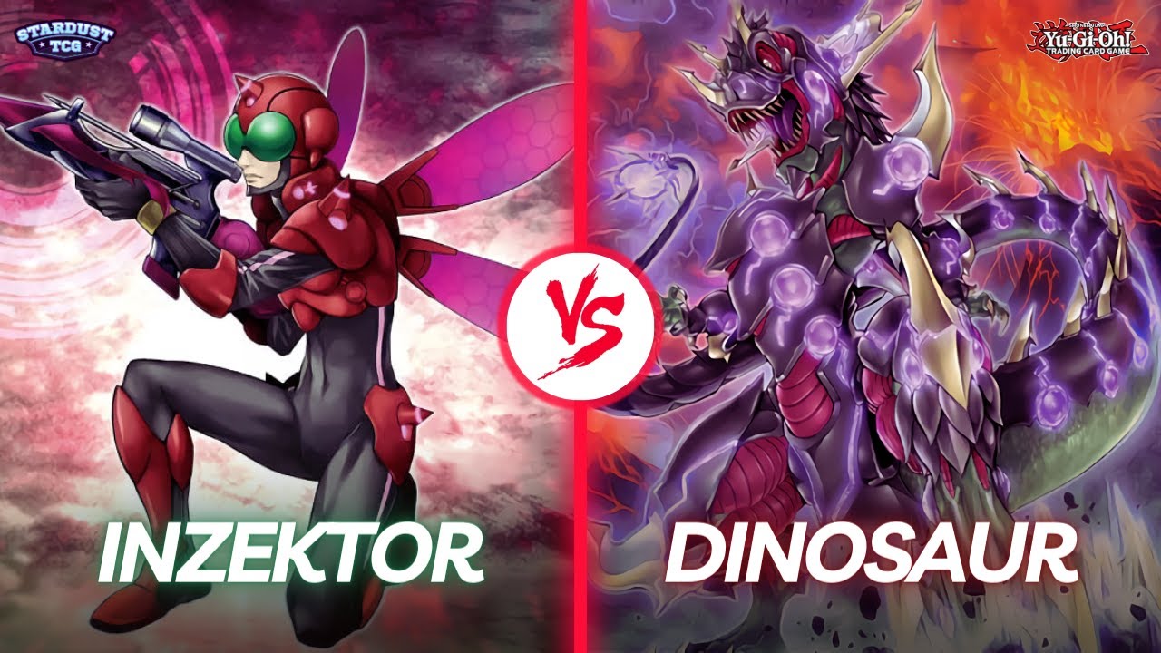 YU-GI-OH! TCG - CASUAL DUEL #13 - INZEKTOR VS. DINOSAUR - YouTube