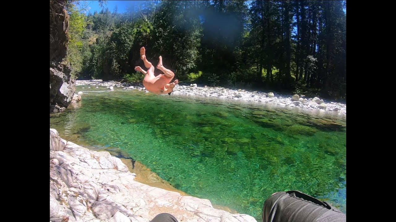 Crawling Up A Random River in British Columbia, Canada - YouTube