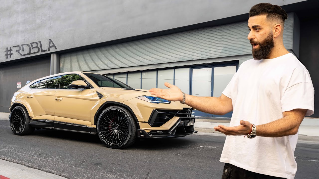 Transforming a Lamborghini Urus with the New Ryft Widebody Kit - YouTube