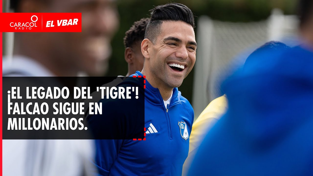 🔴 EL VBAR - ¡El legado del 'Tigre'! Falcao sigue en Millonarios - YouTube