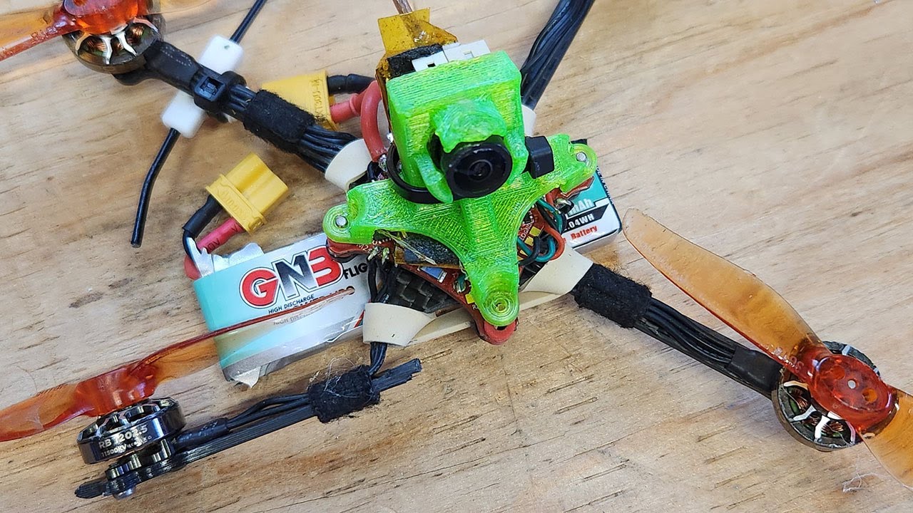 Toothpick Power Loops (3" 1S Freestyle FPV) - YouTube