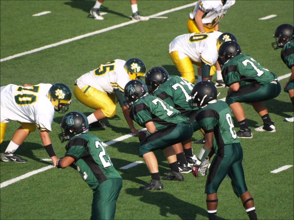 October 18, 2012 - JV Broncos VS Notre Dame (Riverside) at Banning High ...