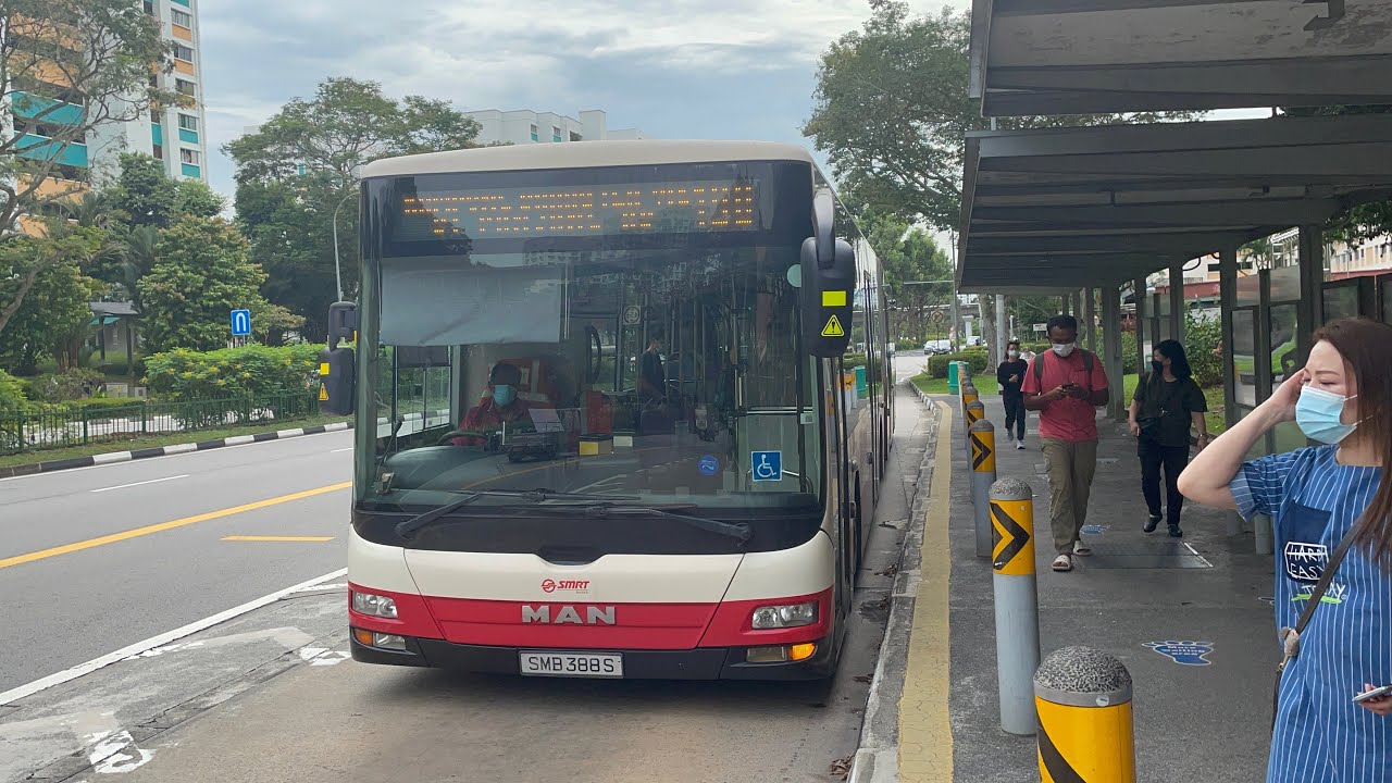 [1/2] SMRT Buses MAN NG363F A24 (Demonstrator) SMB388S on Service 190 ...