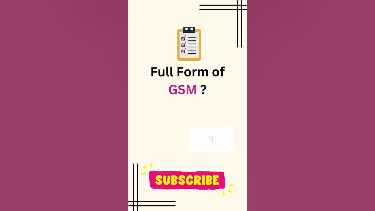 Full Form Of GSM Ll GSM Ka Full Form Ll Global System For Mobile full-form-of-gsm-ll-gsm-ka-full-form-ll-global-system-for-mobile