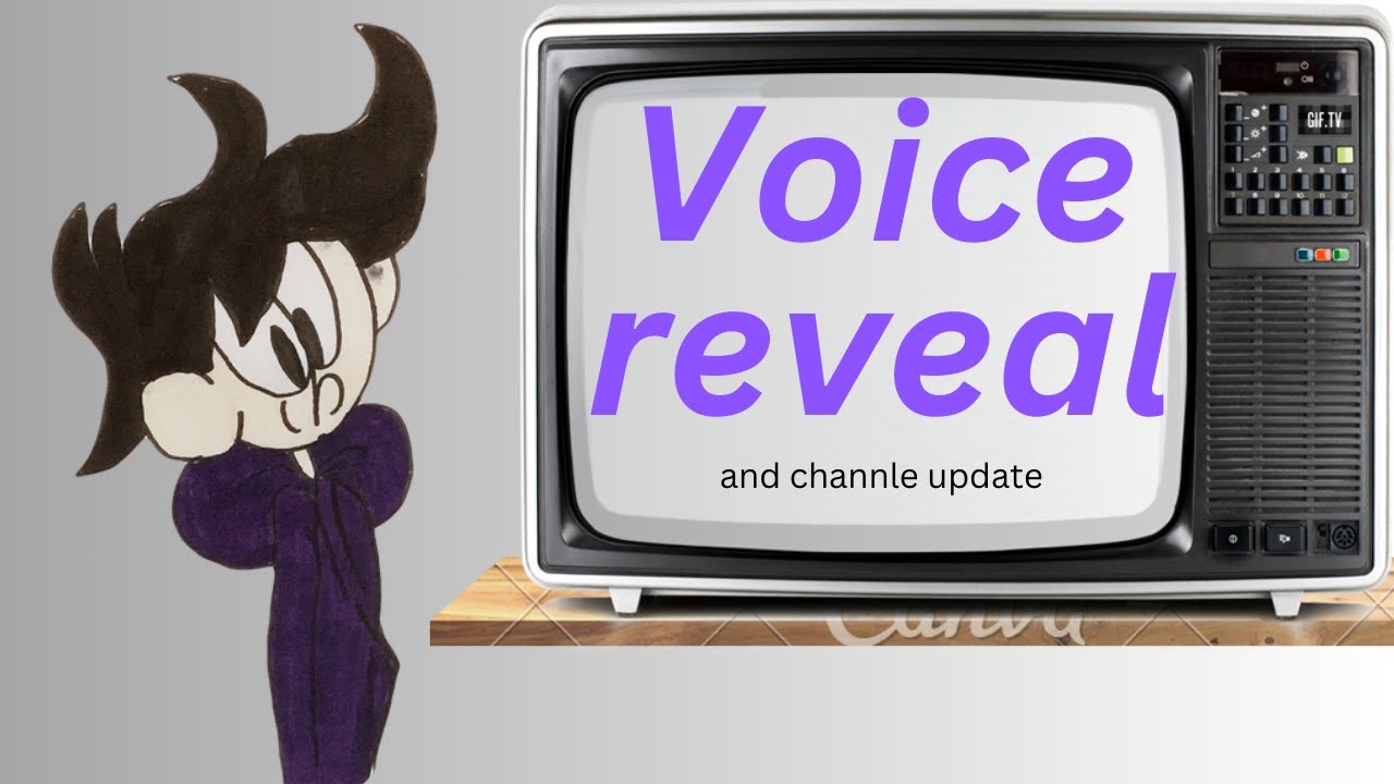 Voice reveal & channel update - YouTube