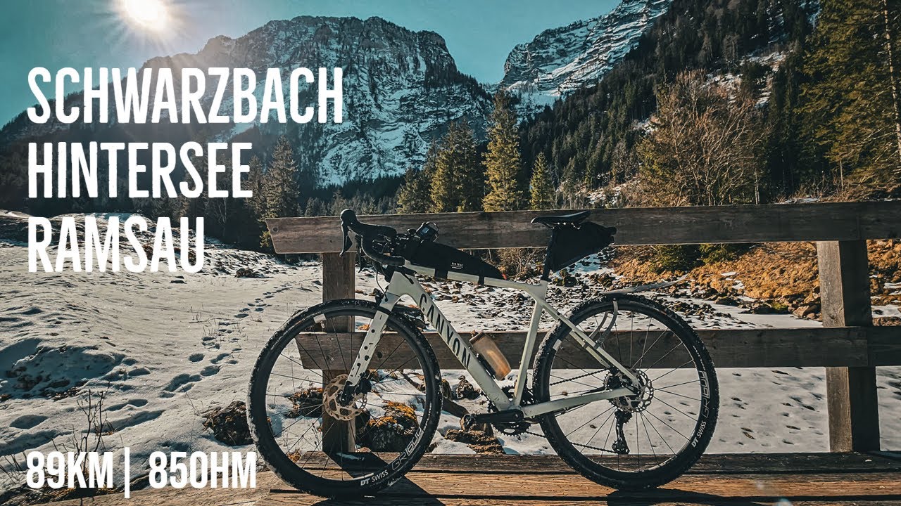 GRAVELTOUR Schwarzbach | Eisige Seen und schneebedeckte Schluchten ...