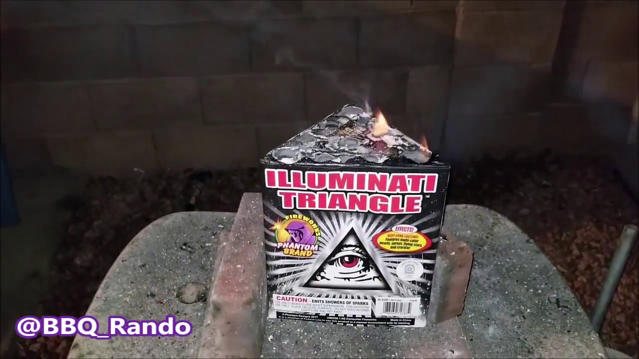 Illuminati Triangle - Phantom Fireworks - YouTube