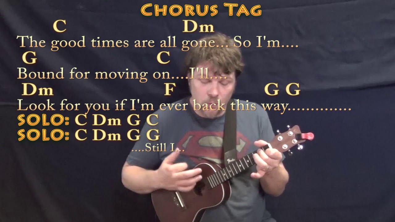 Four Strong Winds (Neil Young) Ukulele Cover Lesson in C with Chords ...