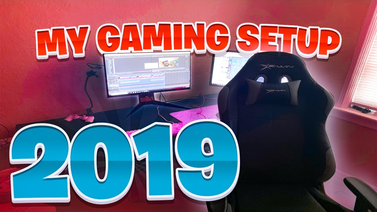 Orange's Gaming Setup 2019 - YouTube