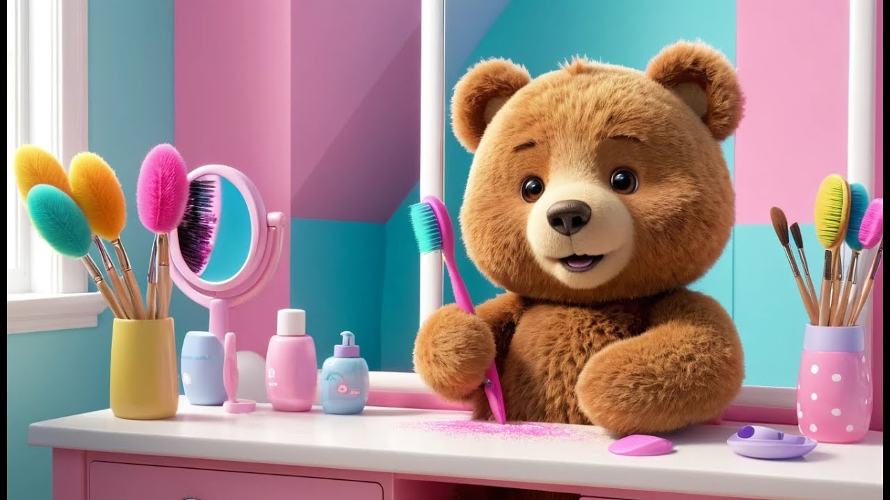 Teddy Bear, Teddy Bear | Fun Action Song for Kids | Nursery Rhymes ...