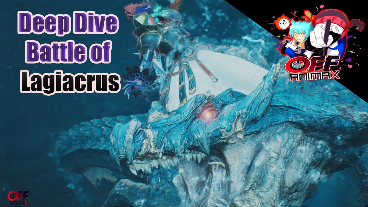 Monster Hunter wilds :deep dive battle of lagiacrus#offanimax - YouTube