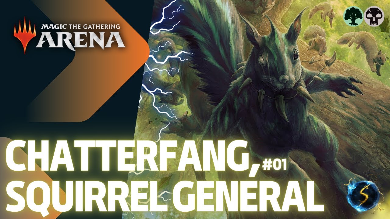 It's Showtime: Chatterfang, Squirrel General 🌲💀 #01 - MTG Arena ...