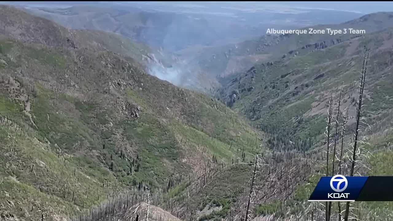 Blue 2 Fire growing in size, residents share concerns - YouTube