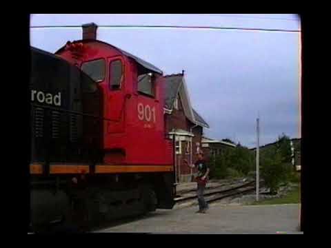 Milford-Bennington Railroad 901 EMD SW900 Revenue Freight 7/17/92 - YouTube