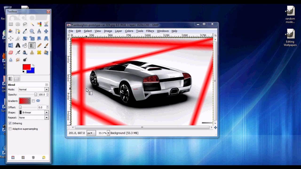 The Gimp Noob | Deeper into gradients - YouTube