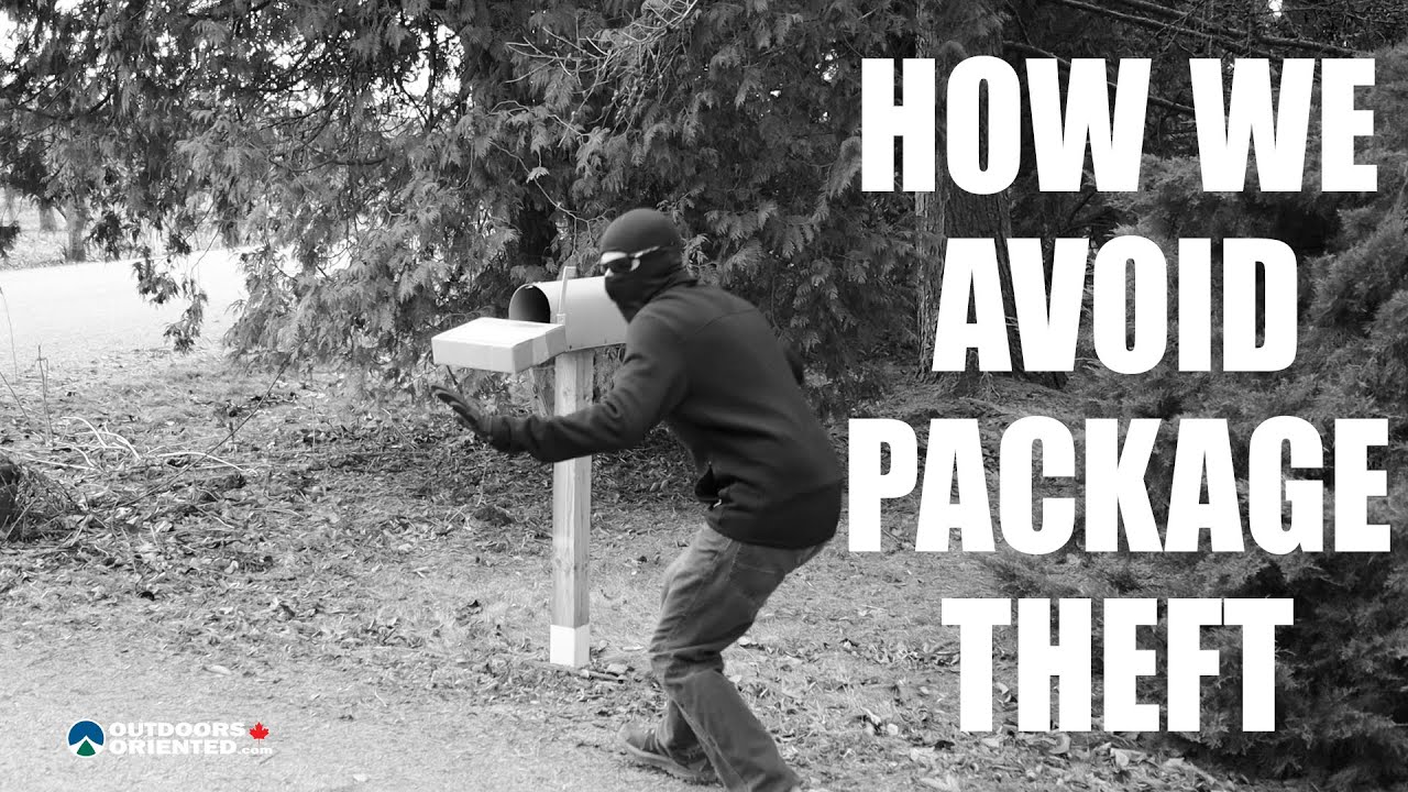 How we avoid package theft - YouTube