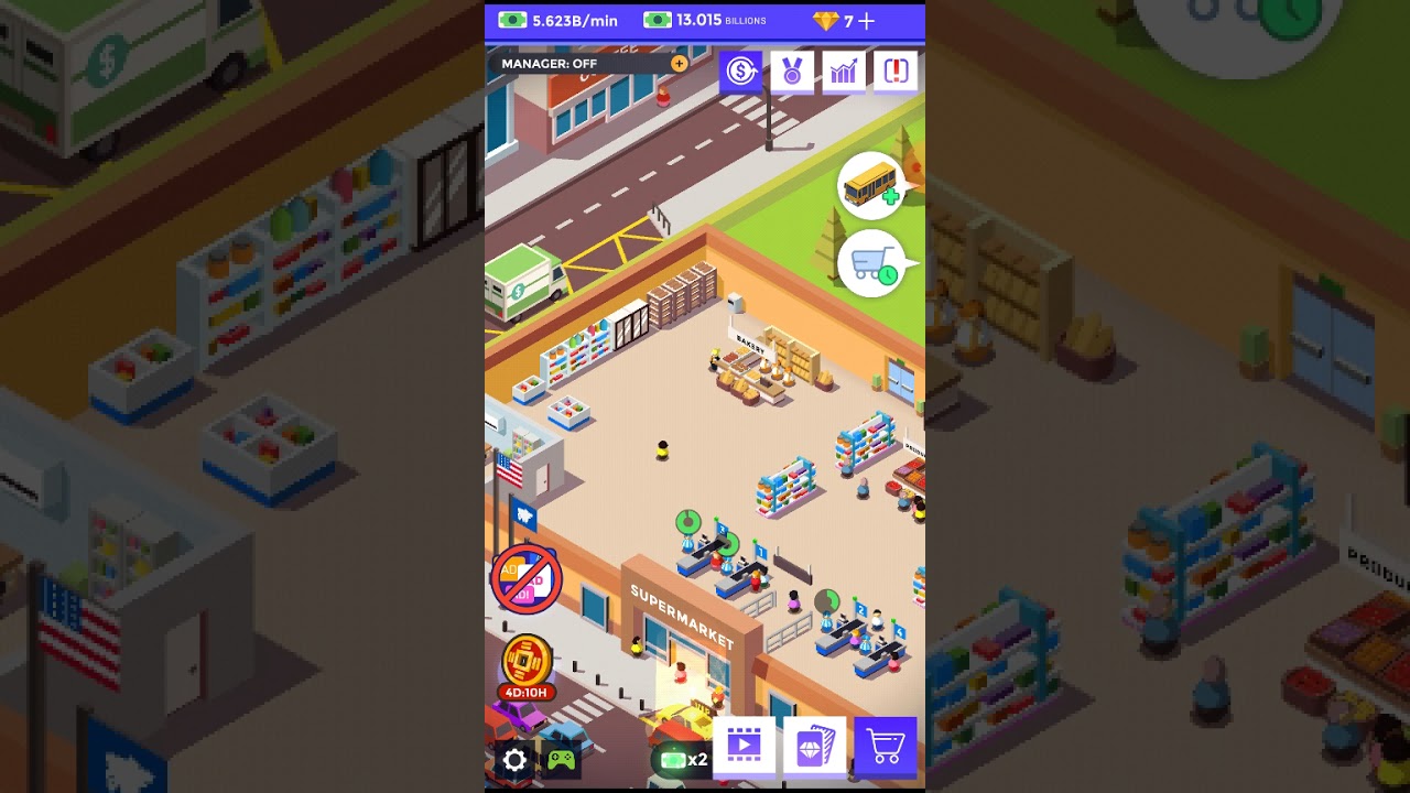 Idle supermarket EP 2 - YouTube