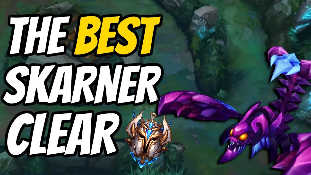 Skarner Jungle Clear Guide - Season 11 Best Skarner Jungle Clear - YouTube