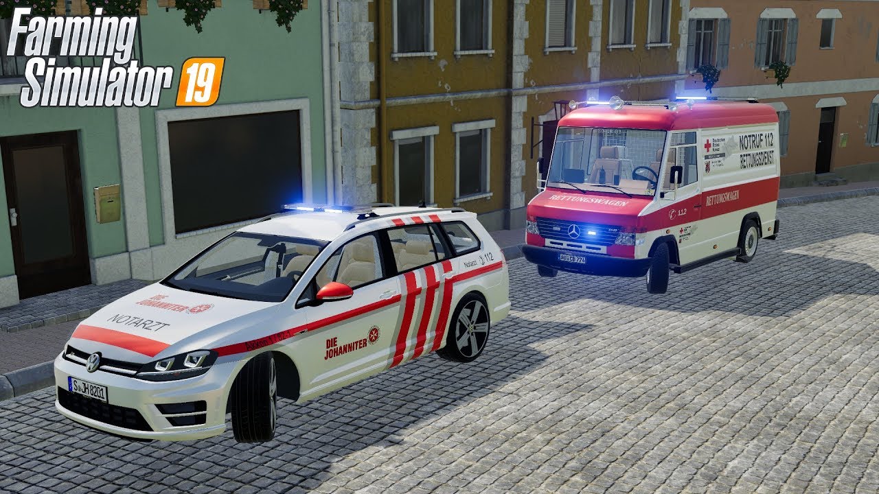 LS19 - Mein NEUER Rettungsdienst mit RTW und NEF ist EINSATZBEREIT! 😍🔥 ...