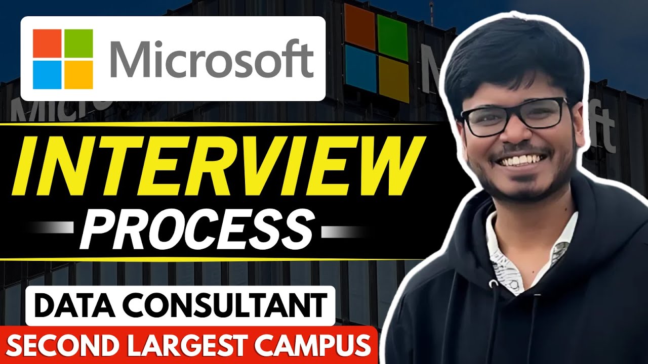 Microsoft Interview Process | Data Consultant Role - YouTube