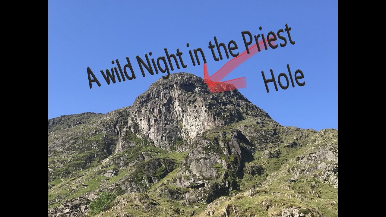 Wild Camp in the Priest Hole Cave - YouTube