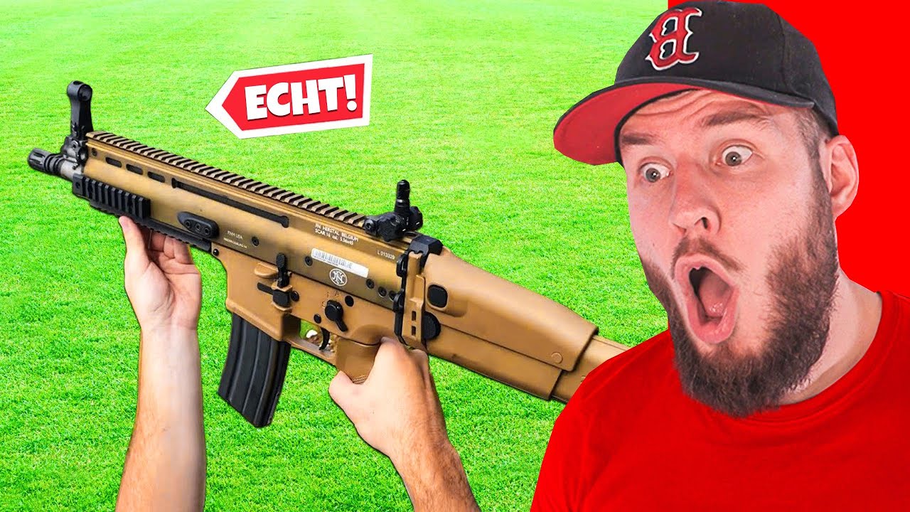 Fortnite Waffen in REAL LIFE! - YouTube