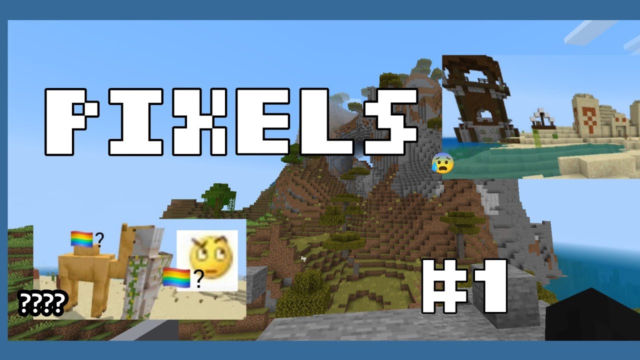 Pixels #01 - Nova série de Minecraft!! - YouTube
