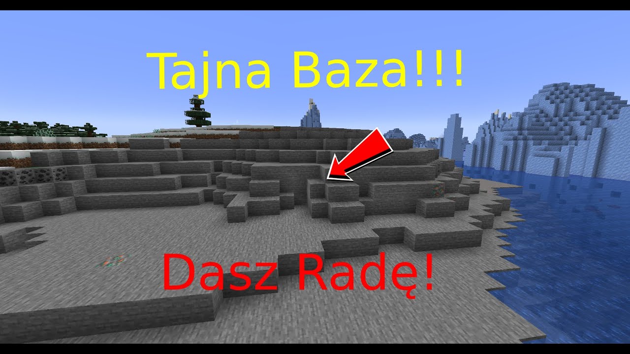 Jak zrobić tajną bazę w Minecraft? Poradnik. - YouTube