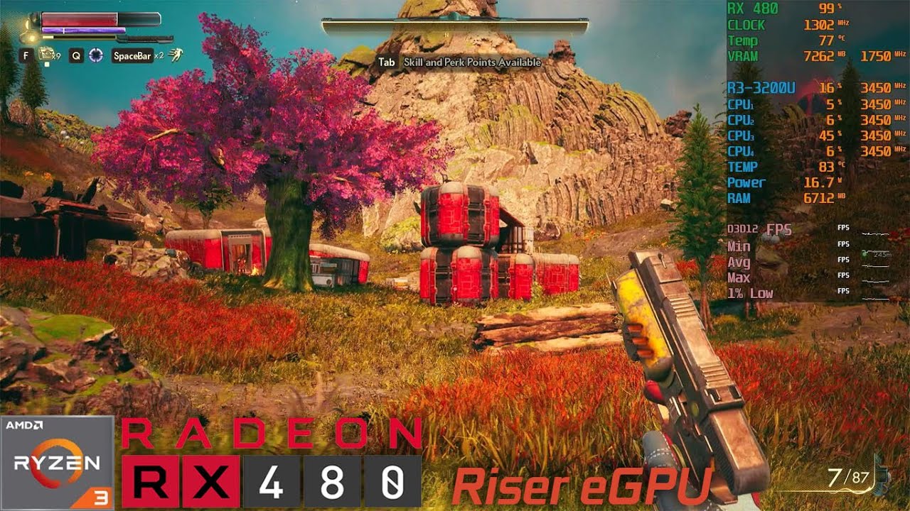 The Outer Worlds: Spacer's Choice Edition | Ryzen 3 3200U + RX 480 ...