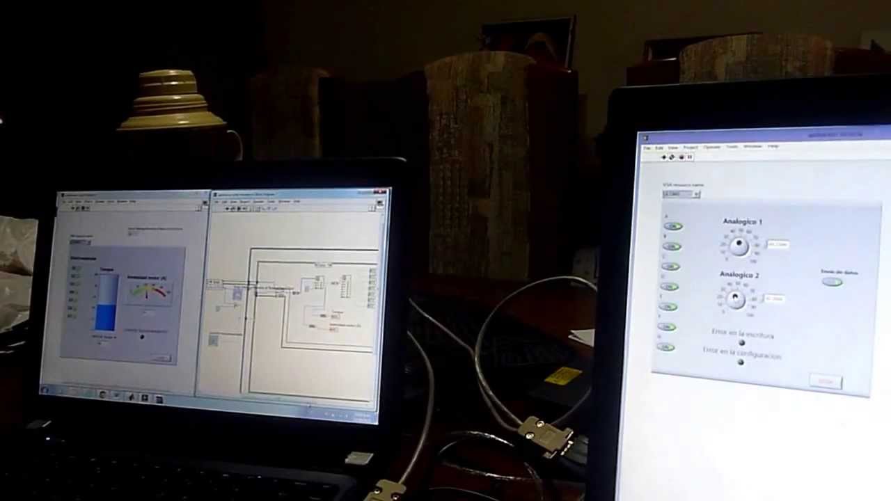 LABVIEW: Comunicación Serial entre 2 PCs - YouTube