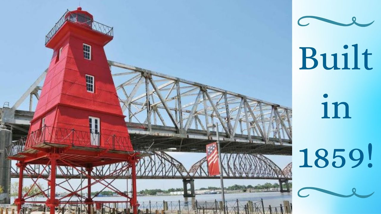 164 Year-Old Lighthouse in Berwick, La! - YouTube