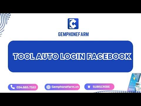 Script Auto Login Facebook Free Trên Gemphonefarm - YouTube