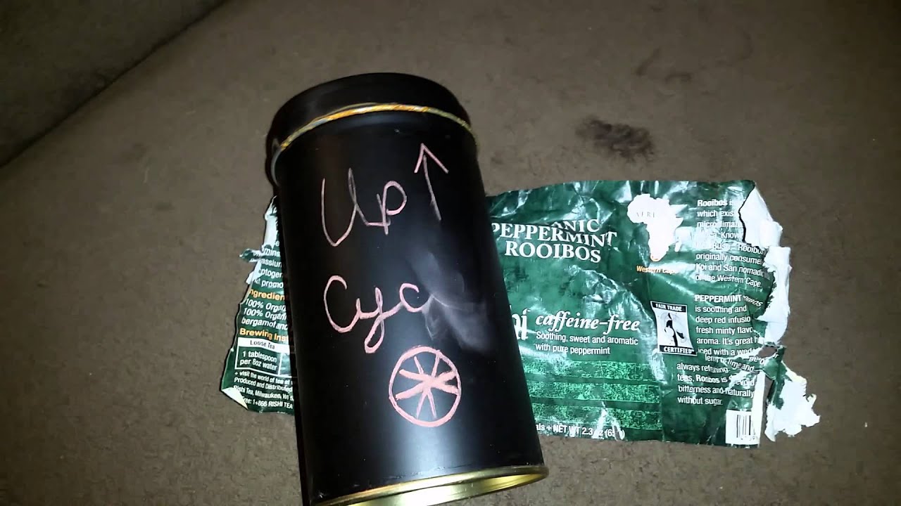 Quick Tip: Chalk Board Tea Tins - YouTube