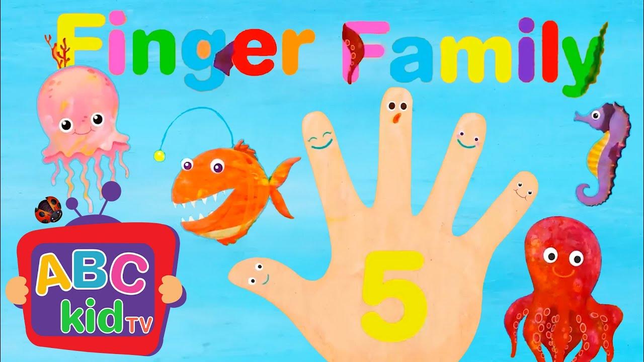 Finger Family Sea Animal Song | Classic Nursery Rhyme | ABC Kid TV ...