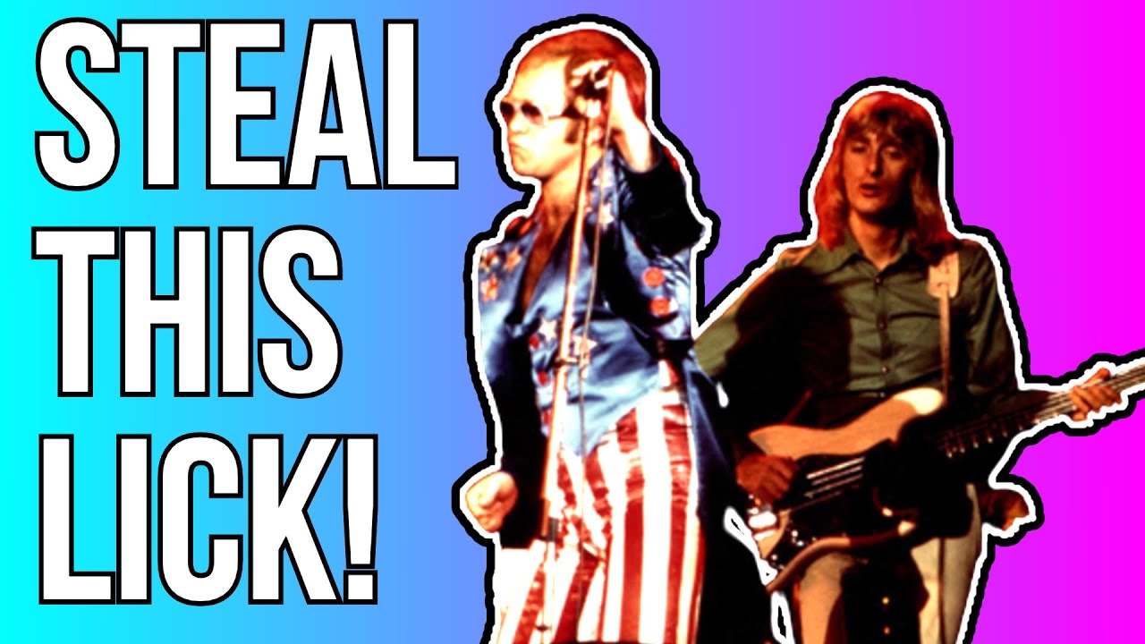 The Most Versatile Bass Lick | Dee Murray | Rocket Man | Elton John ...