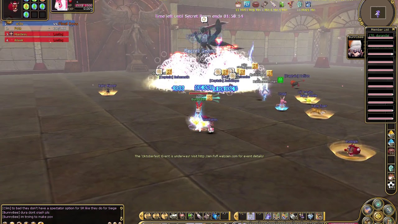 [Flyff] Clockworks Secret Room o3o Guild 9/29/2019 - YouTube