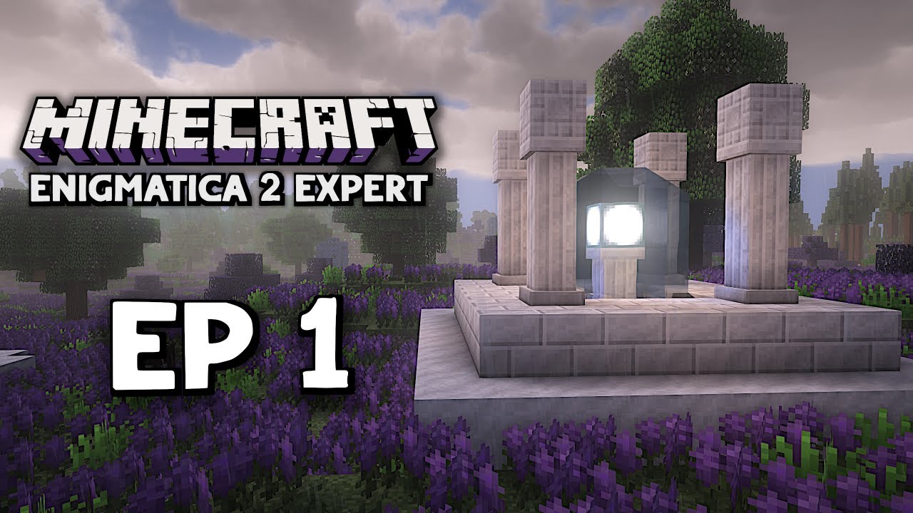 Here we go again... | Minecraft Enigmatica 2 Expert - LIVE #1 - YouTube