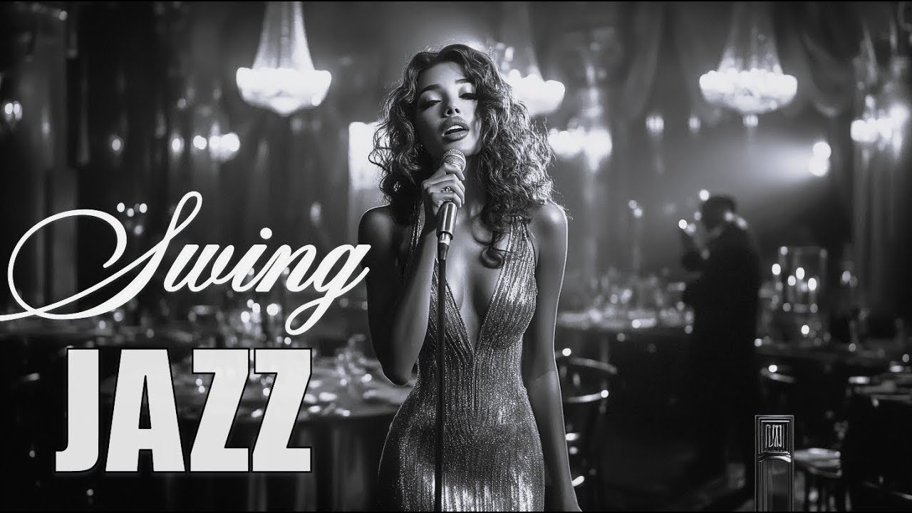 🎷Swing Jazz Vintage | Glamorous Lady Singer in 1930s Jazz Lounge 🎤 ...