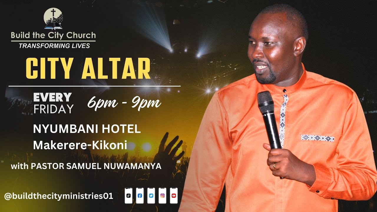 31.01.2025 THE CITY ALTAR LIVE AT NYUMBANI HOTEL MAKERERE KIKONI - YouTube